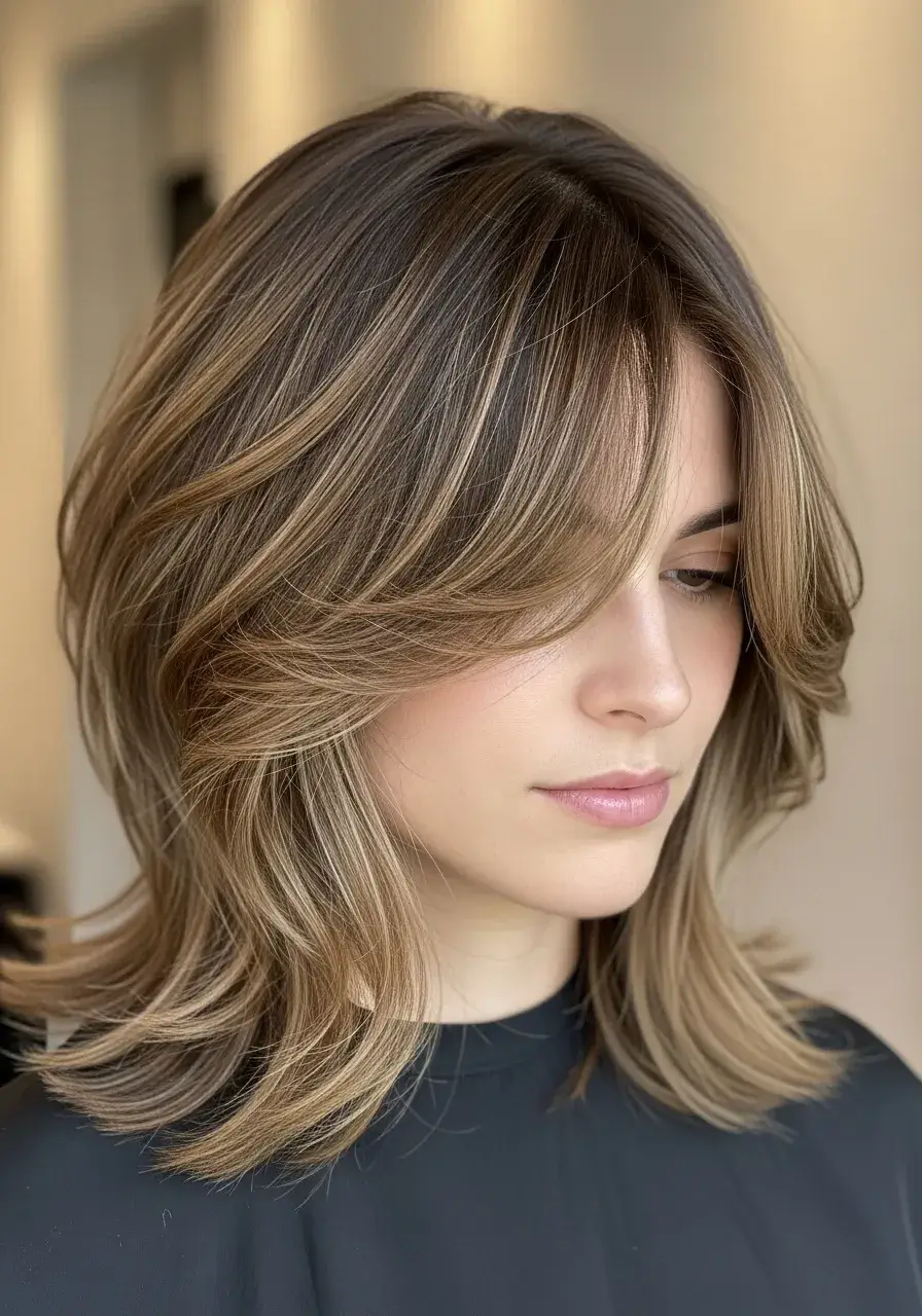 12 Medium Layered Haircuts for Volume and Easy Style